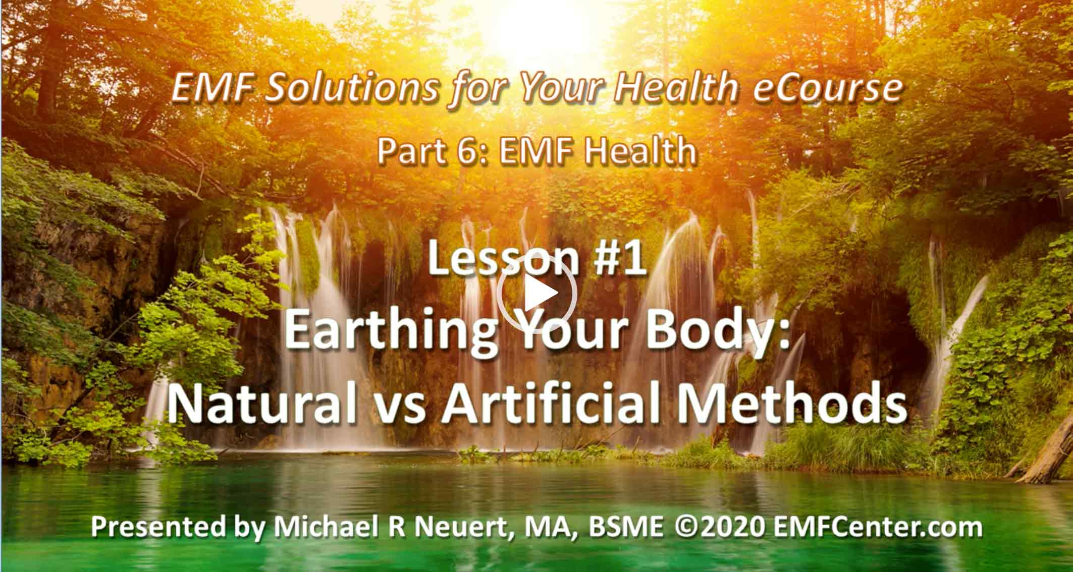Earthing Your Body: Natural vs Artificial Methods – EMF Center